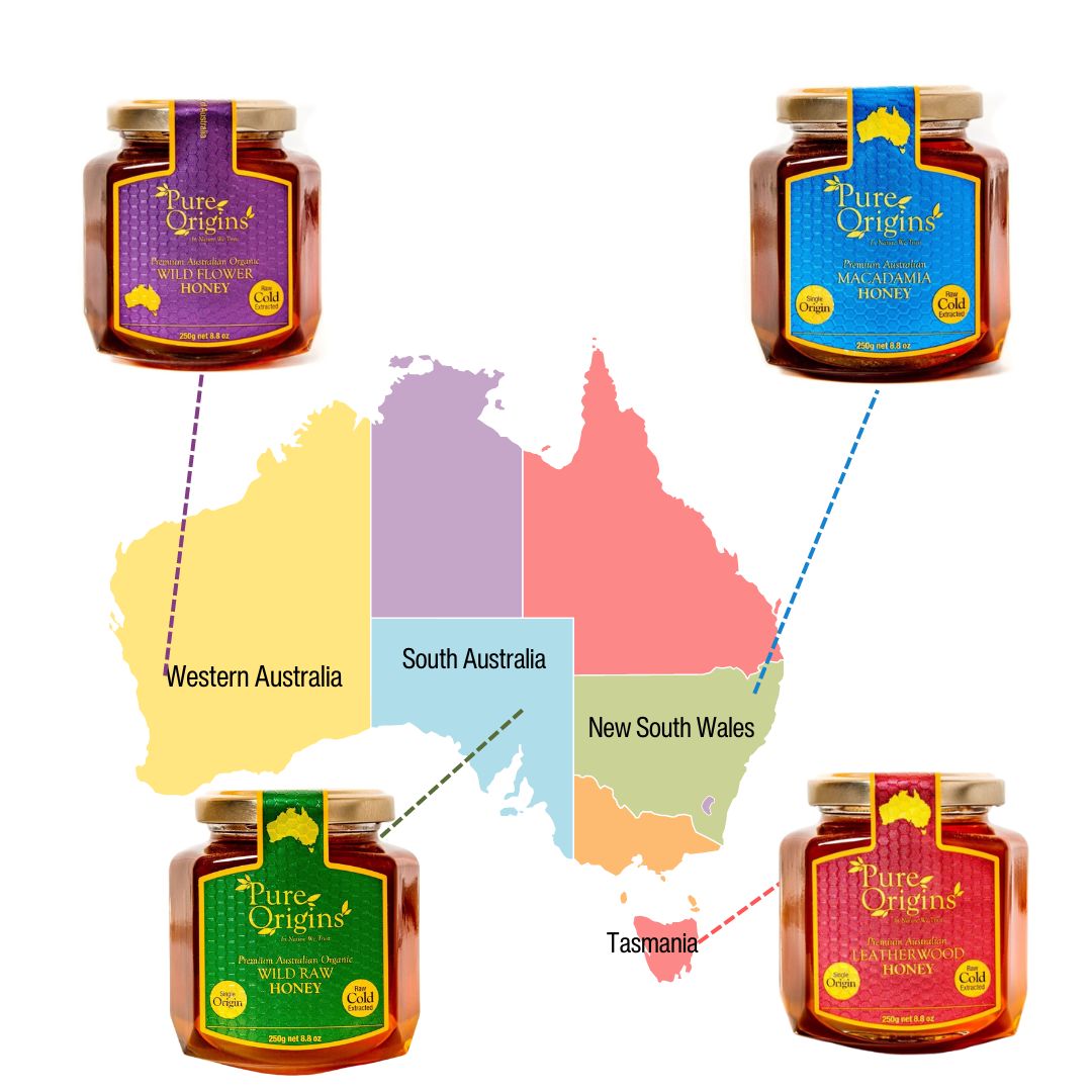 Native Australian Range Honey Gift Pack – Pure Origins Australia
